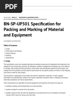 Seaworthy Packing Procedure | PDF | Packaging And Labeling | Structural ...