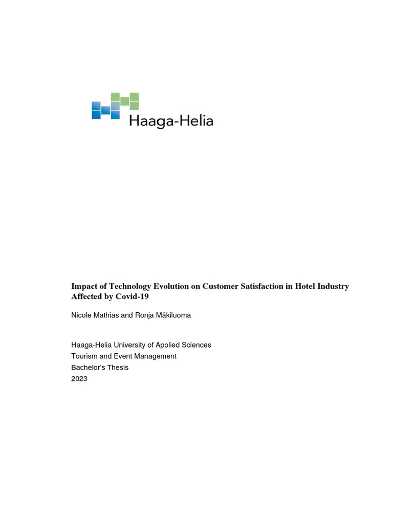 Mathias Nicole Makiluoma Ronja | PDF | Methodology | Tourism