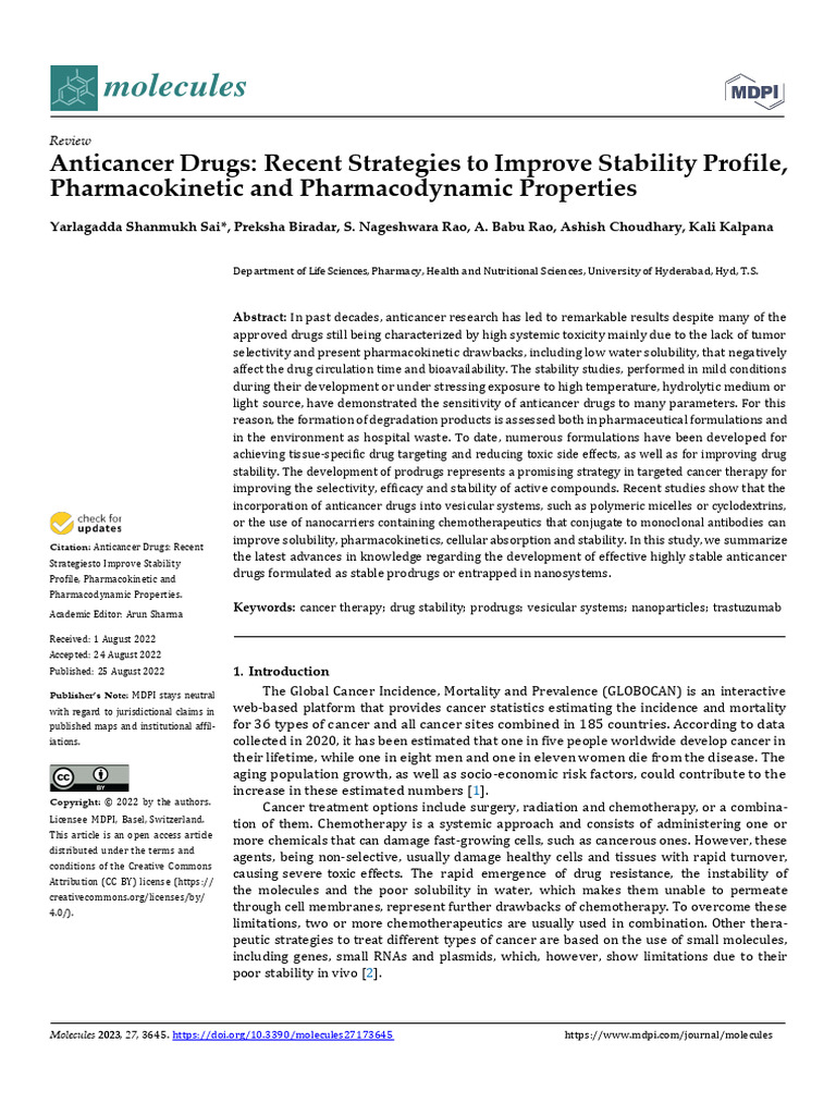 Approved Abstract | PDF | Cancer | Chemotherapy