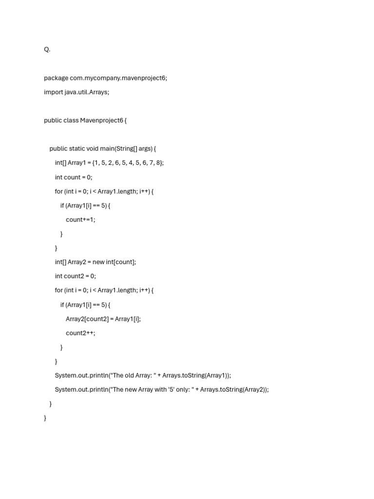 Answer Java in Exam | PDF