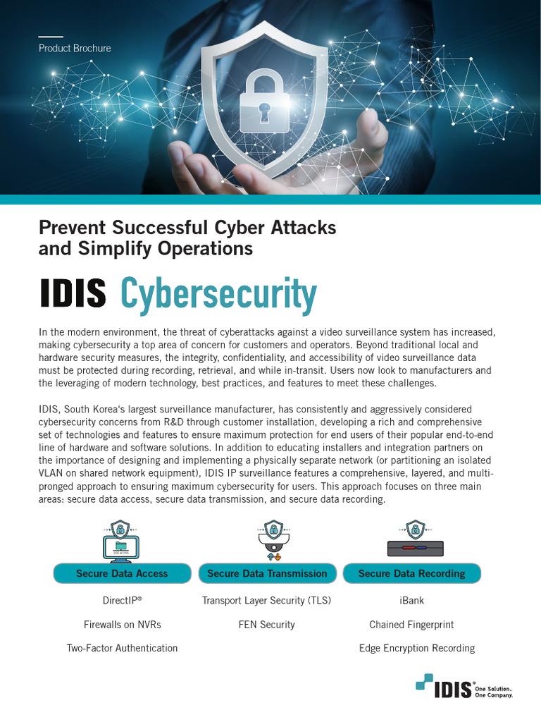 IDIS Cybersecurity | PDF | Computer Security | Security