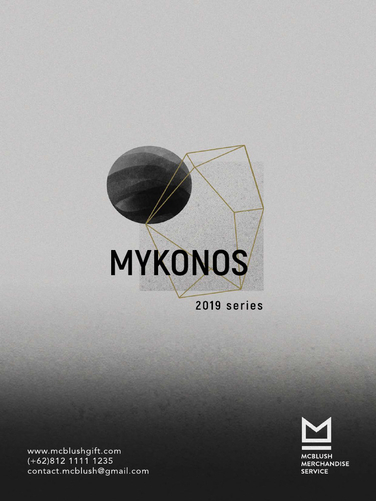 (2019) Mykonos Series Catalogue - McBlush Merchandise Service (Compressed S) | PDF