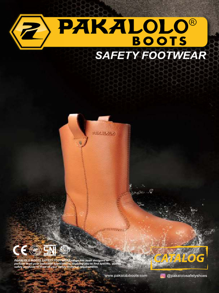 Pakalolo Safety Footwear Overview | PDF | Shoe | Footwear
