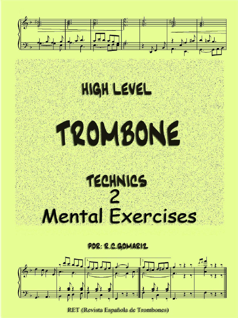High Level Trombone Techniques 2 (Mental Exercises) | PDF | Musicología ...
