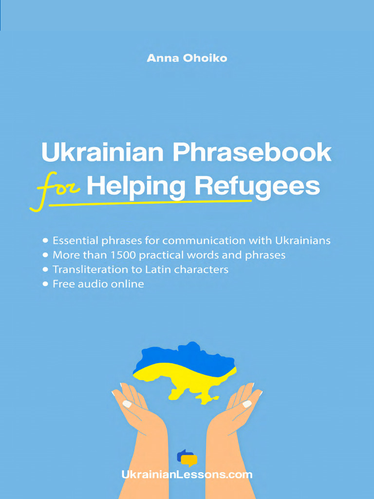 Phrasebook For Helping Refugees - Ukrainian Lessons PDF | PDF ...