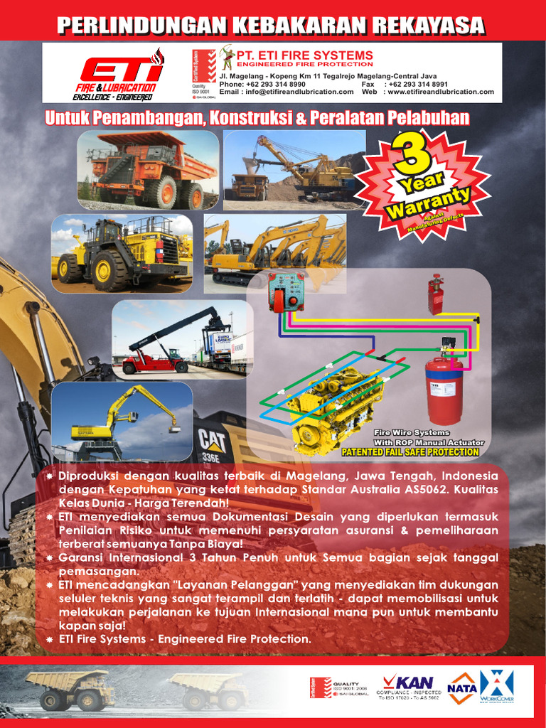 Brosur Mining Fire Indo | PDF