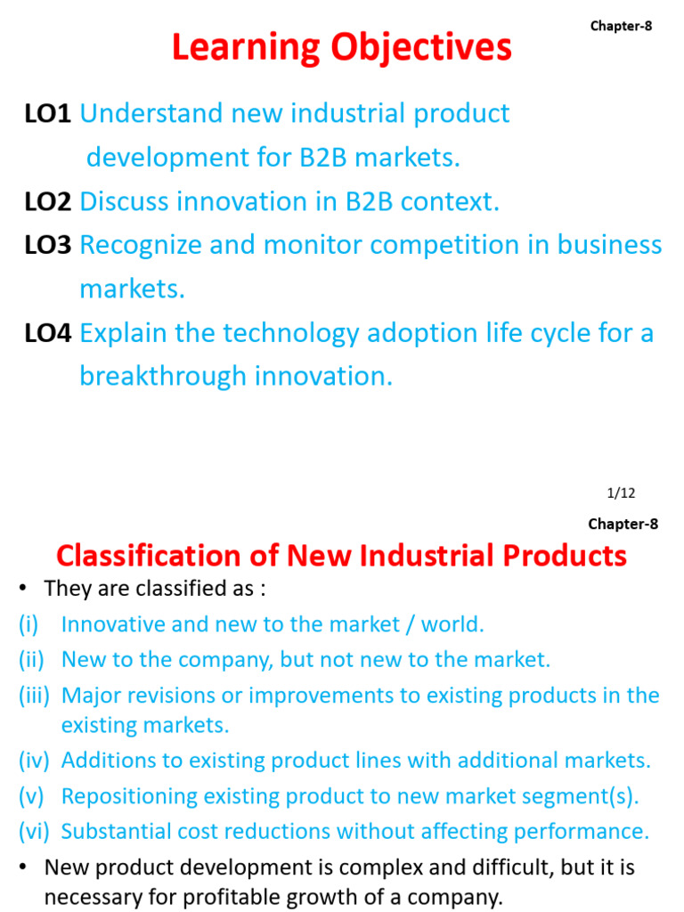 Chapter8 fs | PDF | New Product Development | Innovation