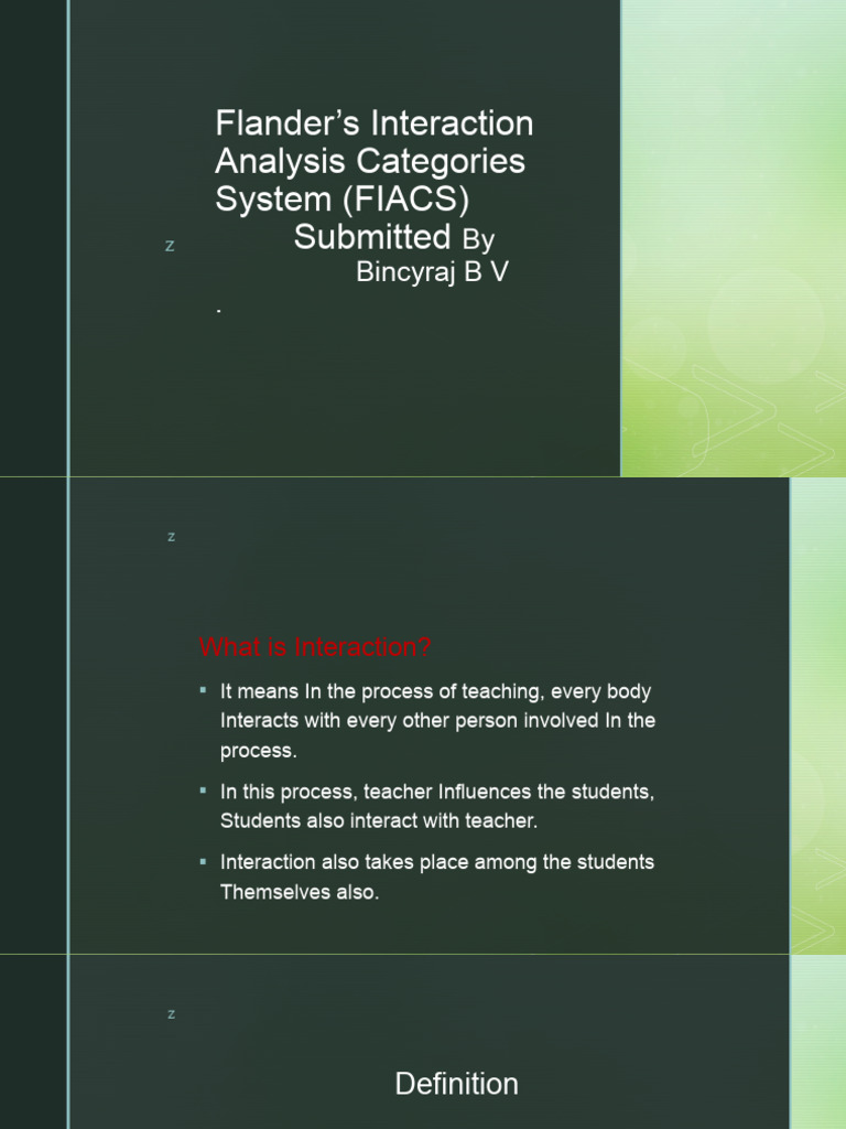 Flnders Interaction Analysis | PDF