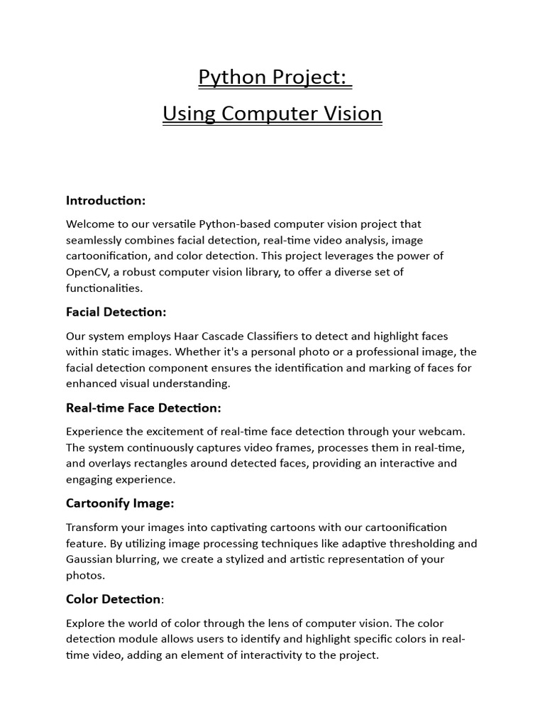 Python Projects | PDF | Human–Computer Interaction | Usability
