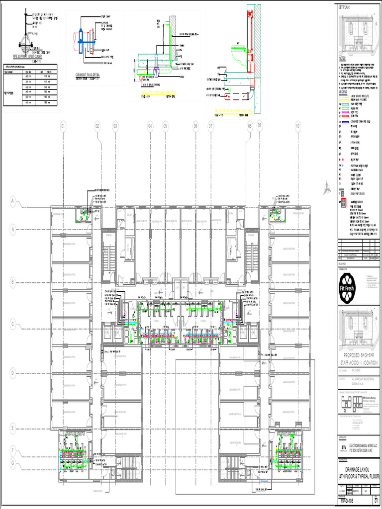 DR-108-4TH FLOOR PLAN-Layout1 | PDF