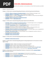 STCW Convention Chapter Overview | PDF | Shipping