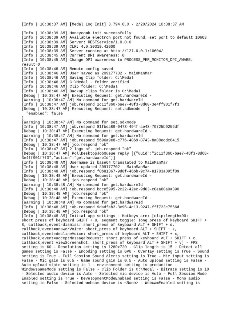 MedalLog20240220 | Download Free PDF | Keyboard Shortcut | Computing