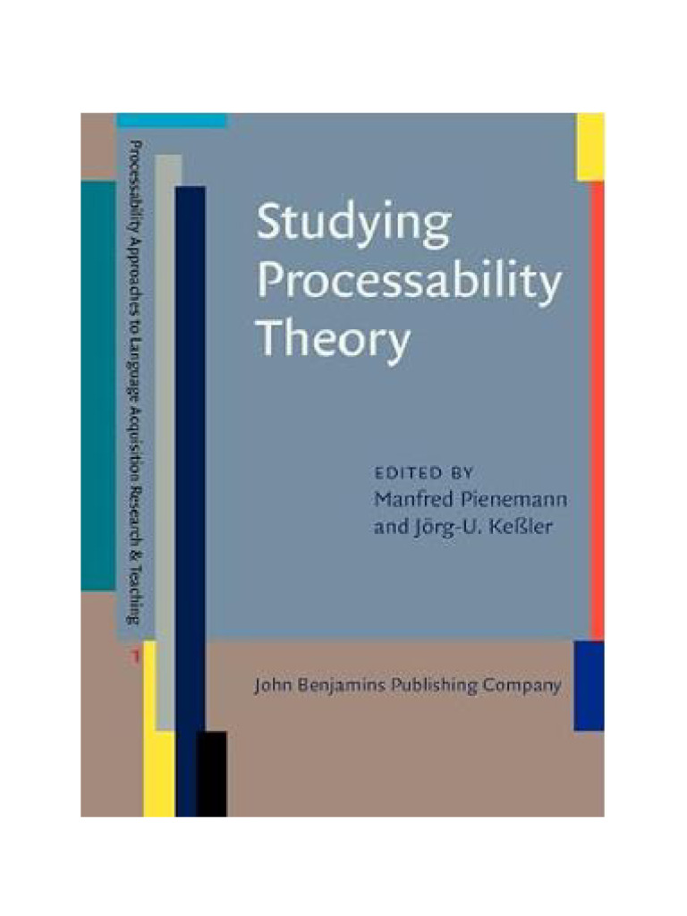 544 - Peinemann & Kebler - 2011 - Studying Processability Theory - An Introductory Textbook ...