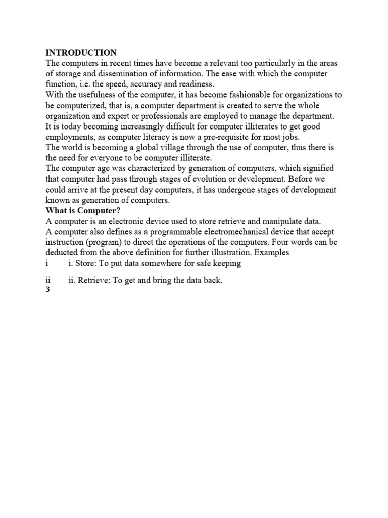 INTRODUCTION | PDF | Integrated Circuit | Computer Science INTRODUCTION | PDF | Integrated Circuit | Computer Science