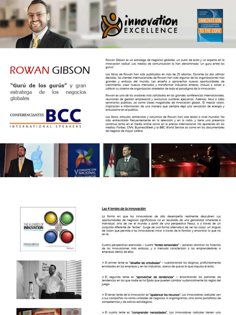 Rowan Gibson 2 | PDF | Innovación | Iniciativa empresarial