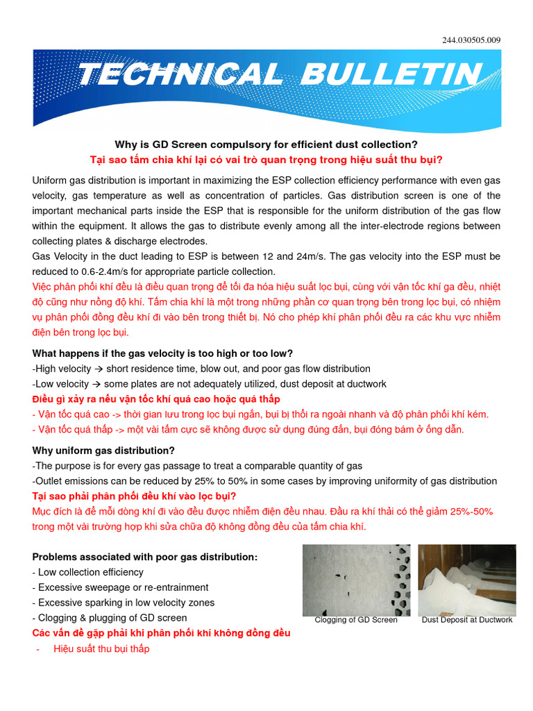 009 Why Is GD Screen Compulsory For Efficient Dust Collection - VT | PDF