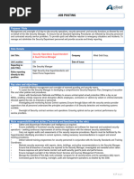 Security Guard Daily Checklist Template | PDF