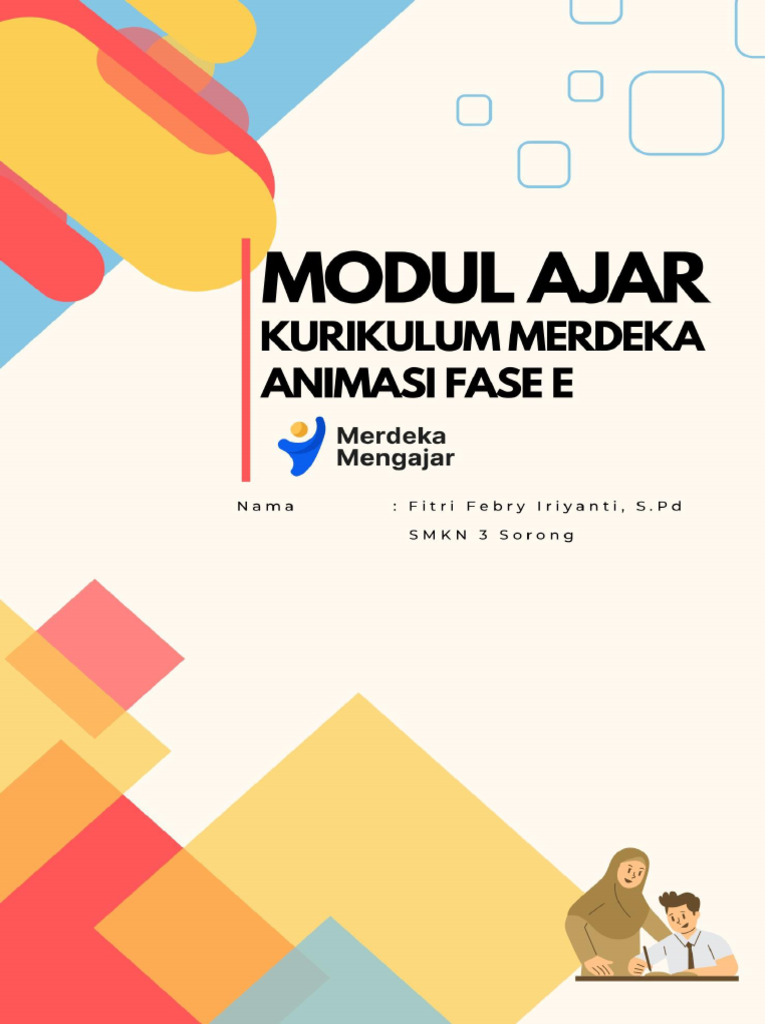 Modul Ajar Animasi Genap | PDF | Seni