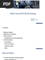 IADC Dull Bit Grading | PDF | Drilling Rig | Civil Engineering