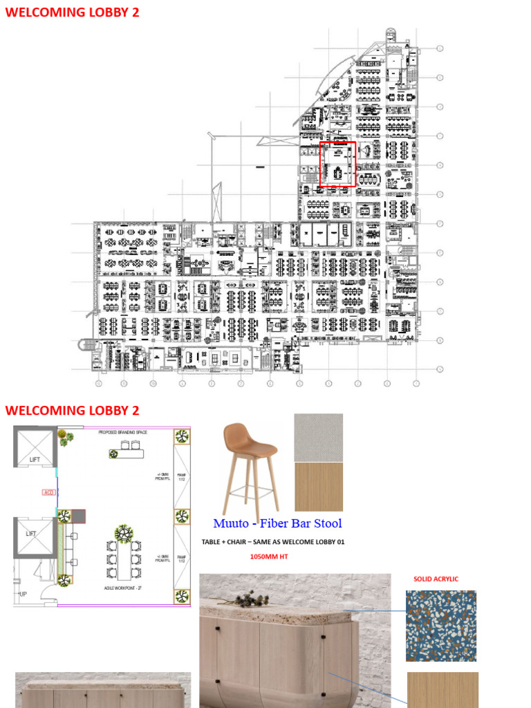 Welcome Lobby 02 - 4f - 3d Inputs | PDF | Building Engineering | Buildings And Structures