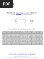 DIN 963 Fastener Specifications Guide | PDF | Screw | Steel