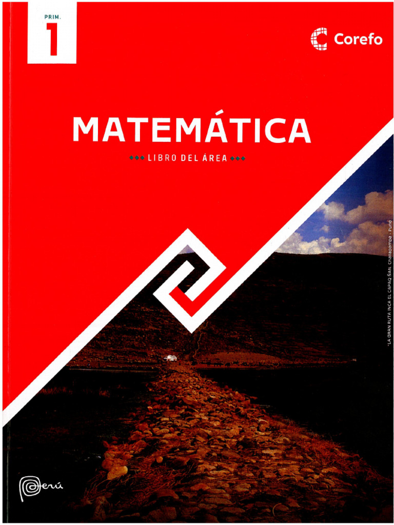 Matematica (Libro de Area) Corefo 1 Primaria | PDF