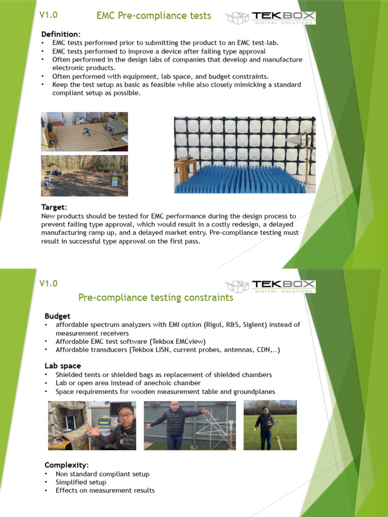 EMC Pre-compliance Testing Guide | PDF | Electromagnetic Compatibility ...