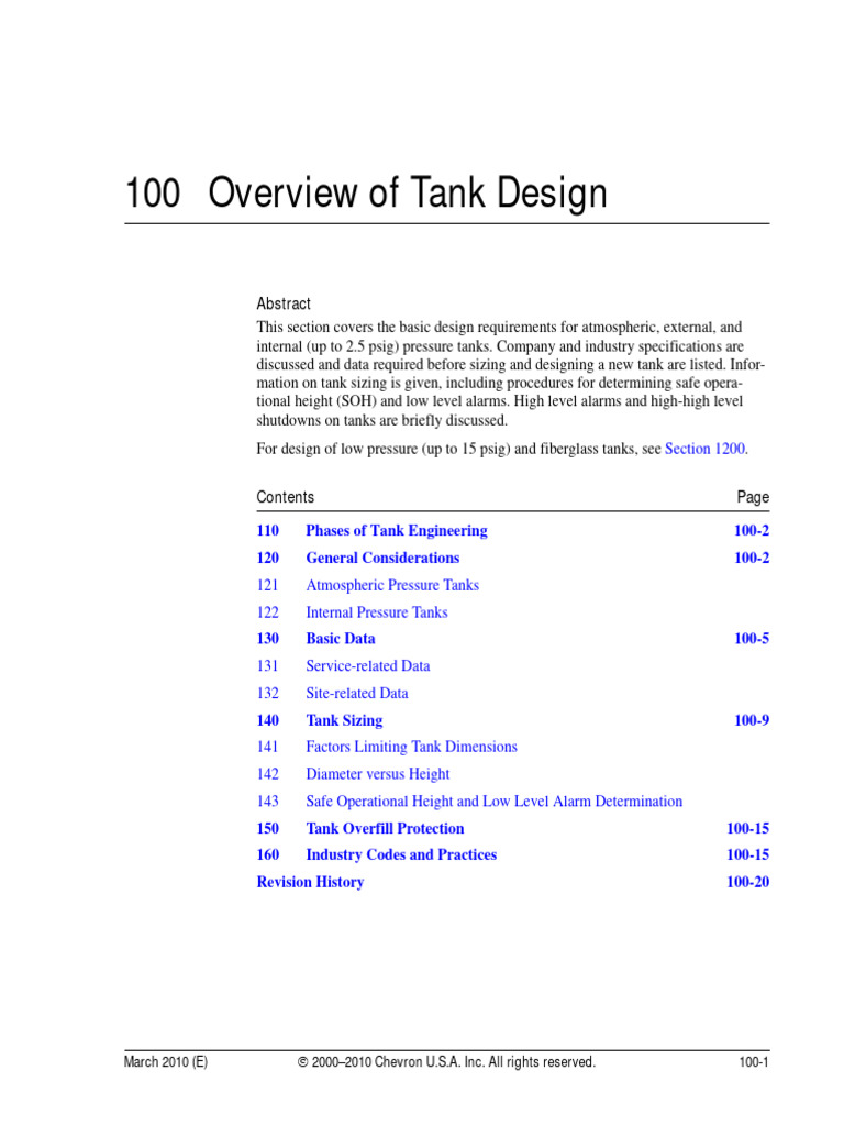 Chevron Grey Manual For Tanks | PDF | Welding | Construction