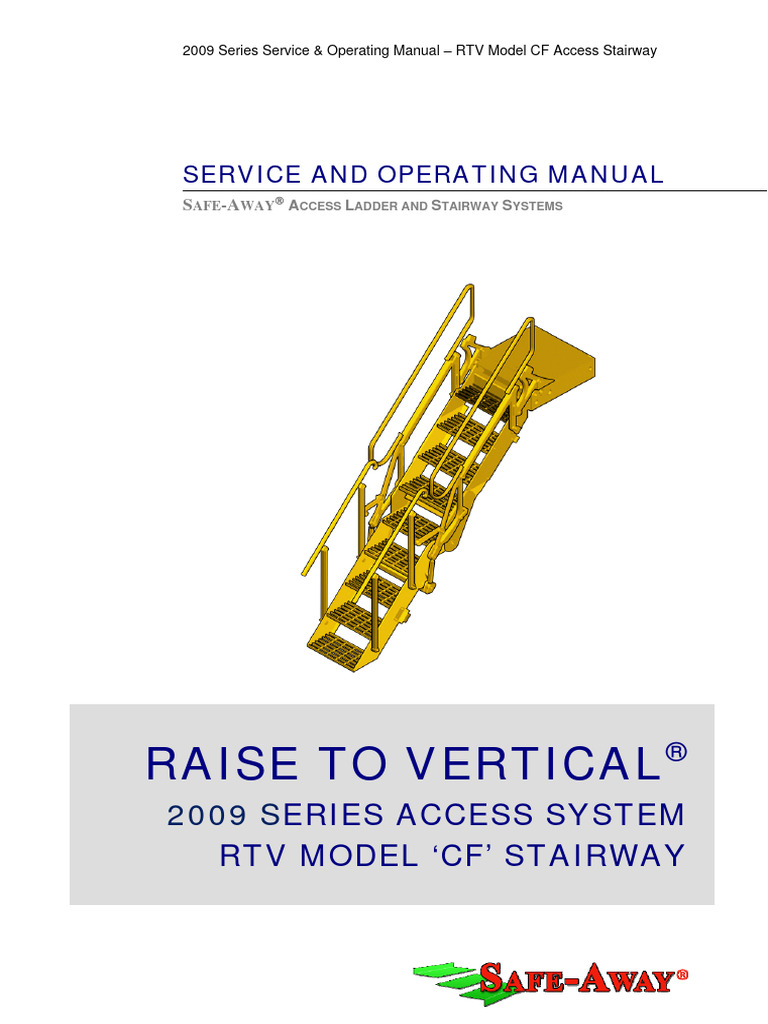 Safe-Away 2009 Series RTV CF Service & Operating Manual | PDF | Brake ...