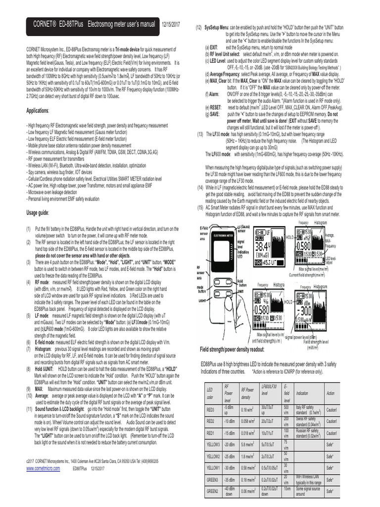ED 88TPlusUserManualQeng1a | PDF | Software | Computing