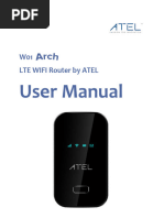 4G LTE WIFI Router User Manual | PDF | Wi Fi | World Wide Web