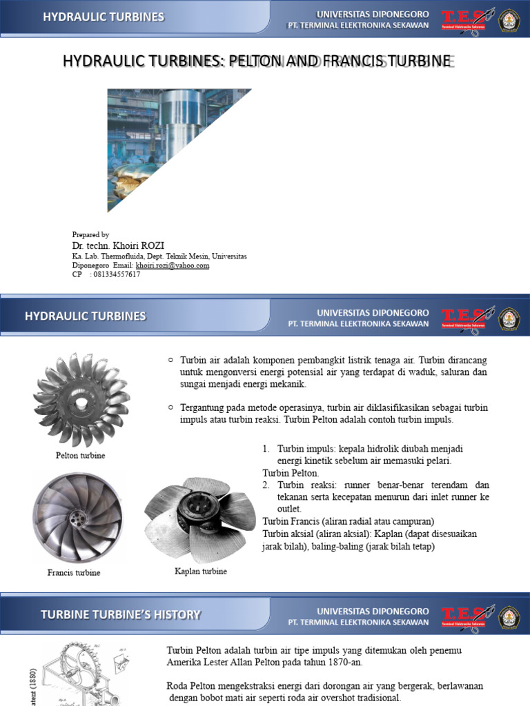 KR Module Hydraulic Turbines | PDF