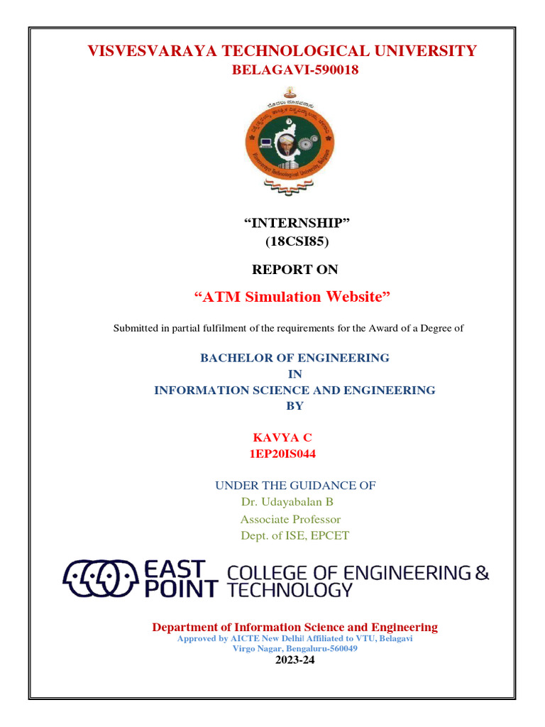 Engineering Internship Report | PDF | Php | Computing