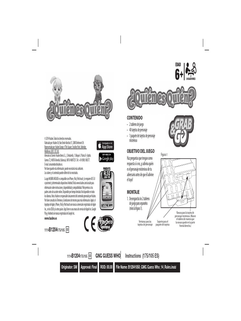 Quien Es Quien Instrucciones | PDF | Ios | Yo pod