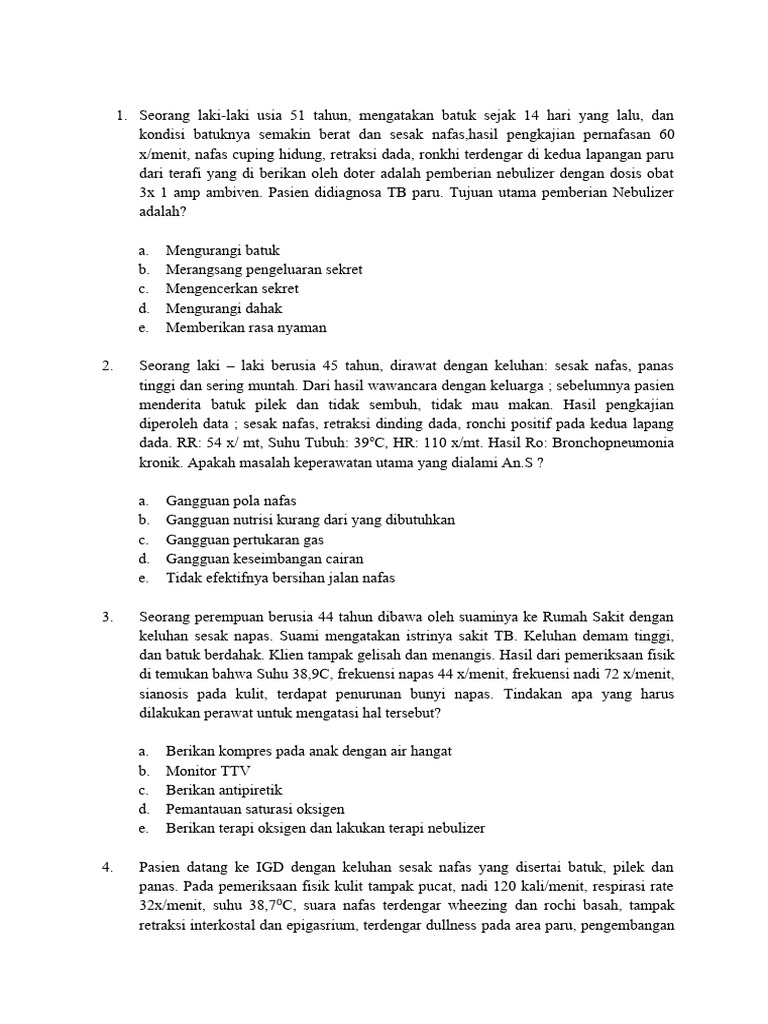 Soal Tryout 2 | PDF | Sains & Matematika