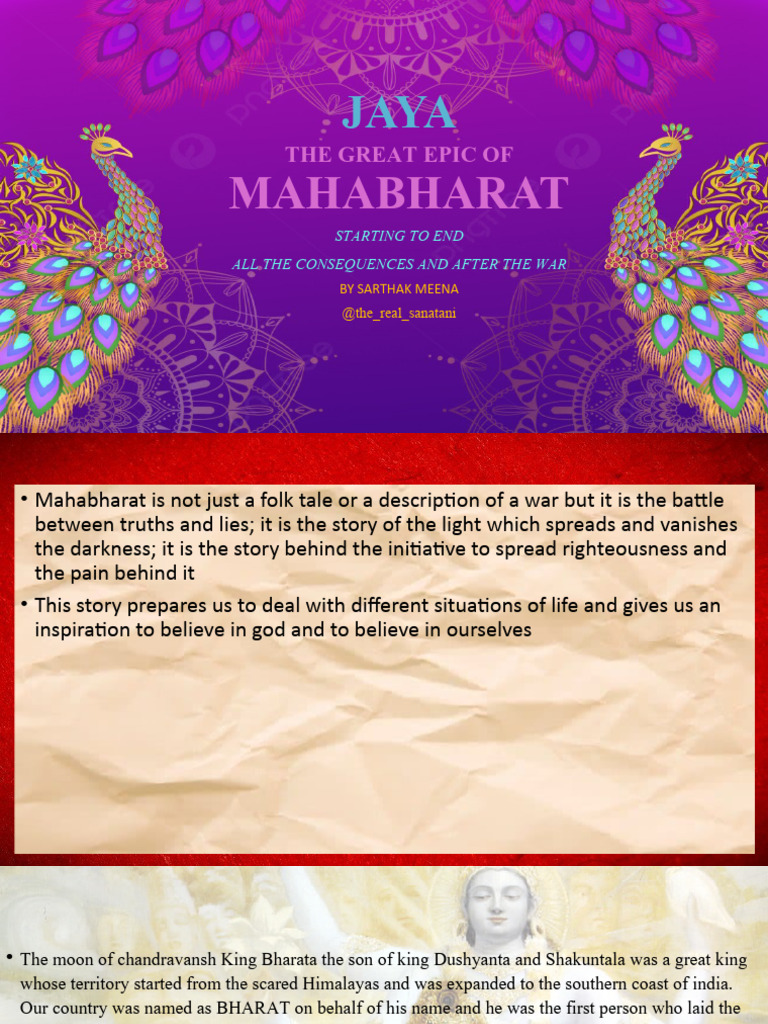 MAHABHARAT | PDF | Mahabharata | Vaishnava Texts