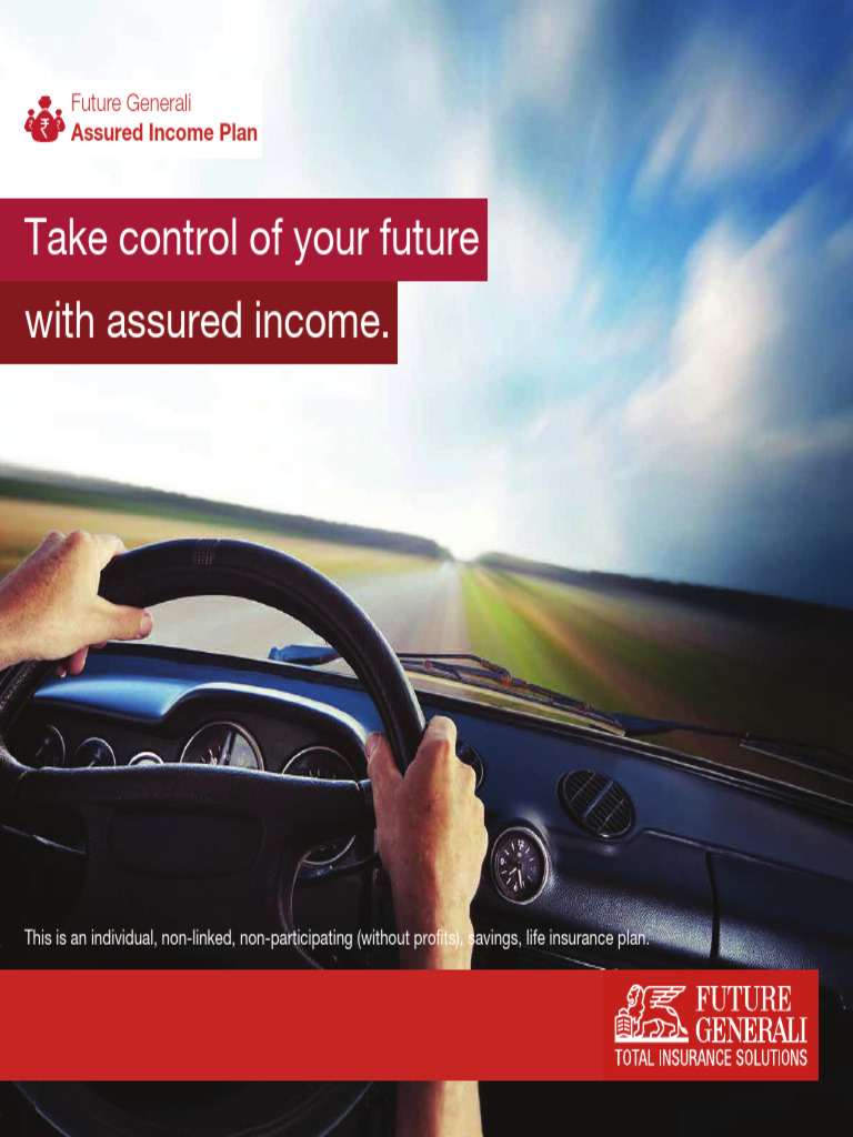 FG Assured Income - Brochure 2 Dec 2019 | PDF | Insurance | Present Value