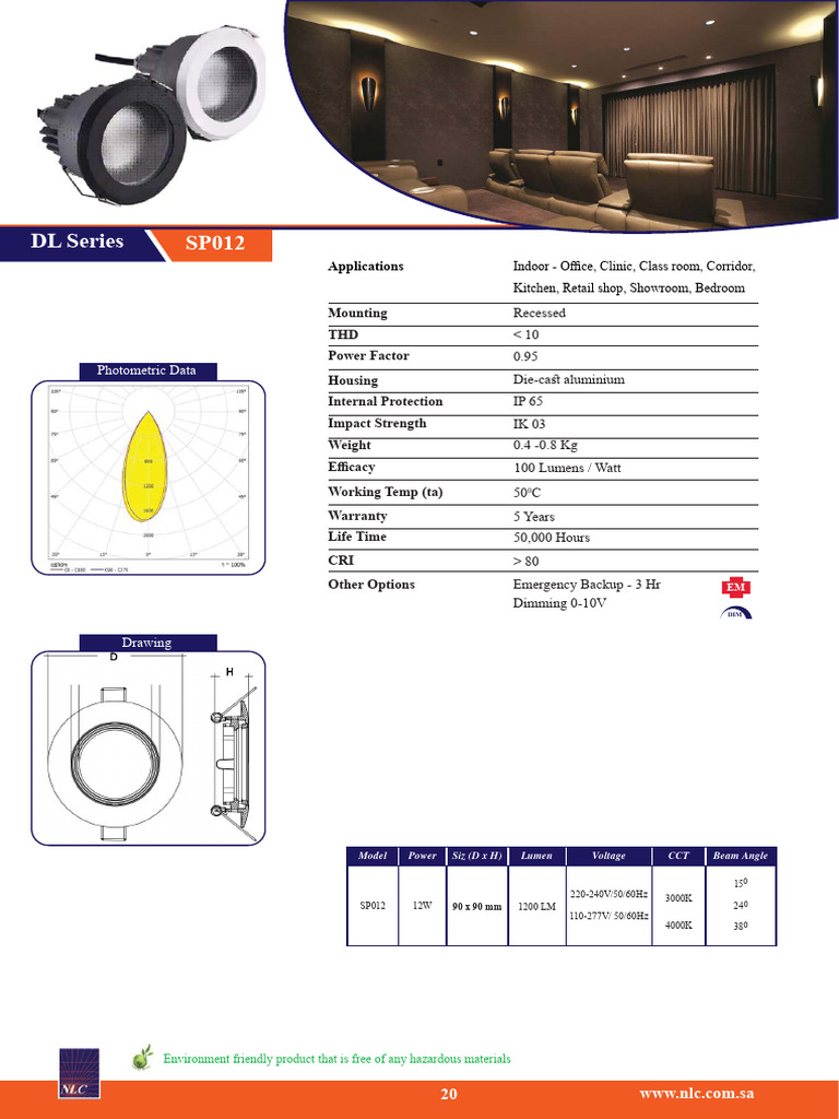 NLC SP012 | PDF | Electrical Engineering | Electricity