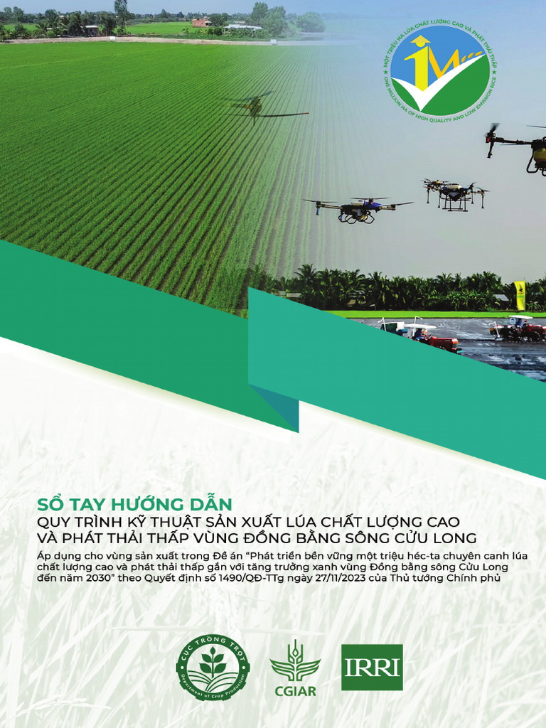So-Tay-Huong-Dan-Quy-Trinh-1-Trieu-Ha DBSCL | PDF