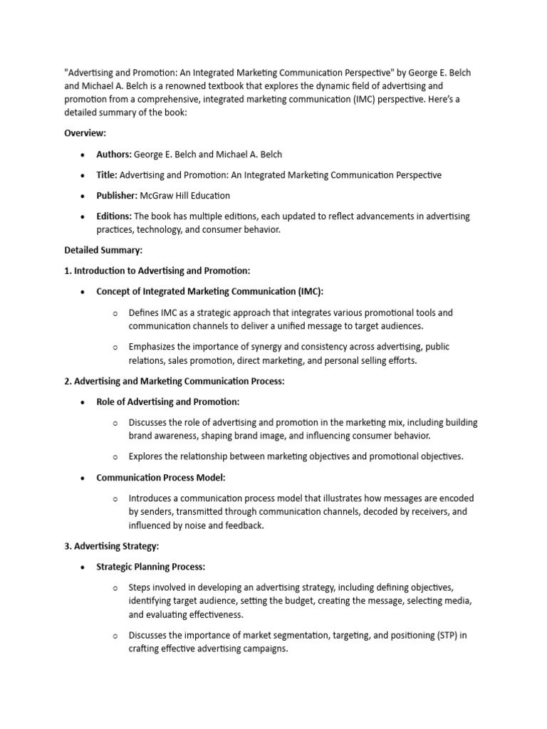 Advertising and Promotion | PDF | Marketing Communications | Advertising