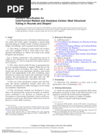 ASTM A1003/A1003M Specification Overview | PDF | Sheet Metal | Corrosion