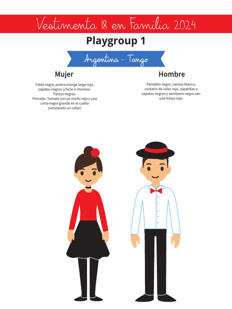 Vestimentas 18 2024 - SFD | PDF