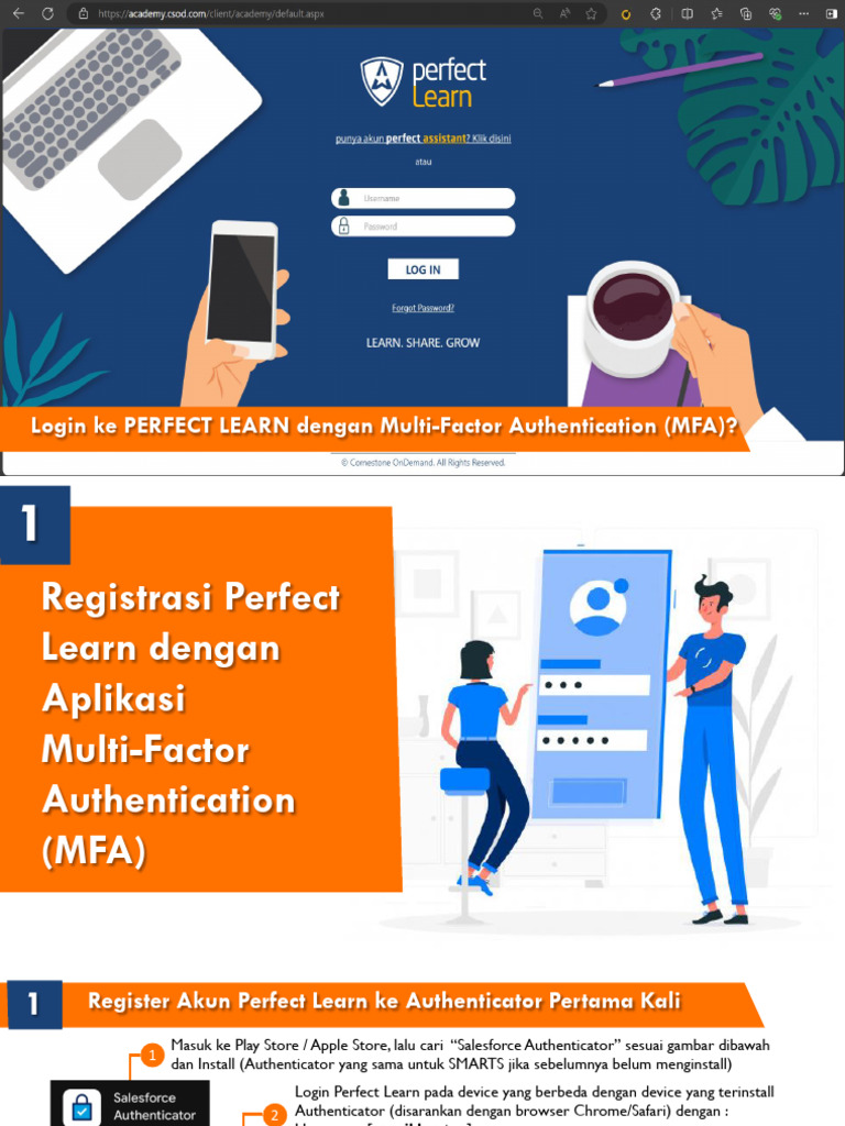 Guideline Perfect Learn 2024 MFA | PDF