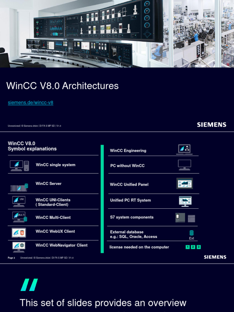 Wincc V8.0 Architectures | PDF | Server (Computing) | Web Server