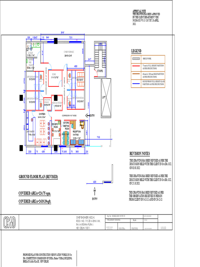 Ground Approved Drawins-Model | PDF