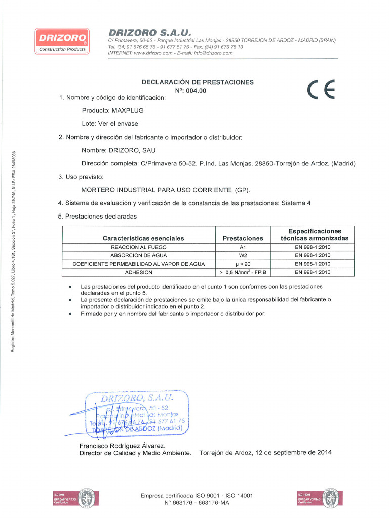 DDP Maxplug Esp | PDF