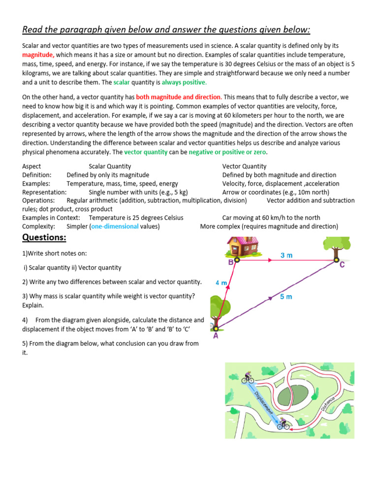 Link Work For 6th June | PDF | Euclidean Vector | Mass