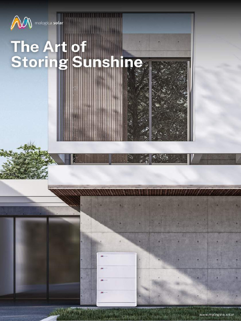 Malogica Solar - High Voltage Stacked Battery_compressed | PDF