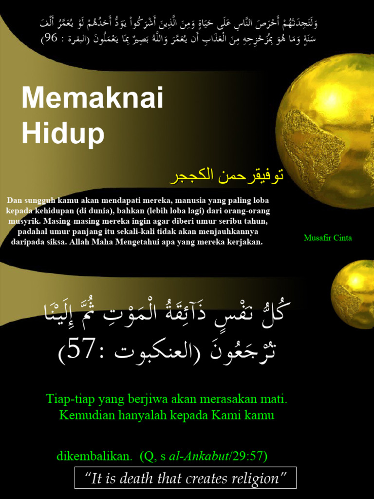 Memaknai Hidup | PDF