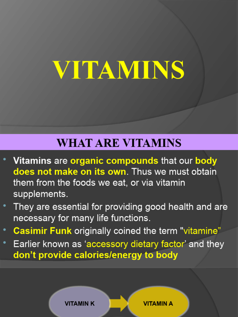 Essential Vitamins and Their Functions | PDF | Vitamin | Vitamin C